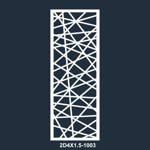 2D4X1.5-1003 2D Grill Vector DXF EPS Download CNC Jali Cutting Design ...