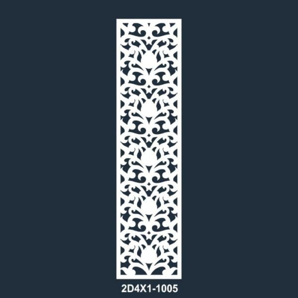 2D4X1-1005 2D Grill Vector DXF EPS Download CNC Jali Cutting Design Cut ...