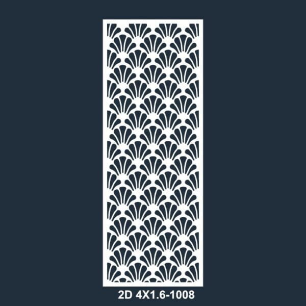 2D4X1.5-1008 2D Grill Vector DXF EPS Download CNC Jali Cutting Design ...