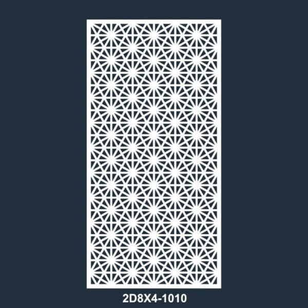 2D8X4-1010 2D Grill Vector DXF EPS Download CNC Jali Cutting Design Cut ...