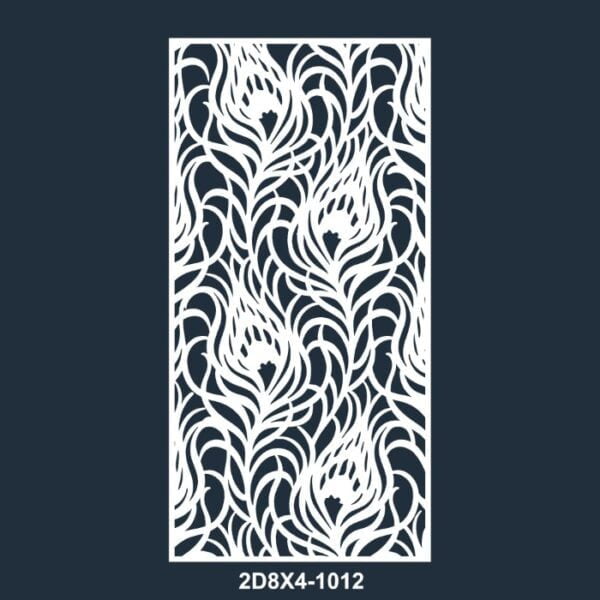 2D8X4-1012 2D Grill Vector DXF EPS Download CNC Jali Cutting Design Cut ...