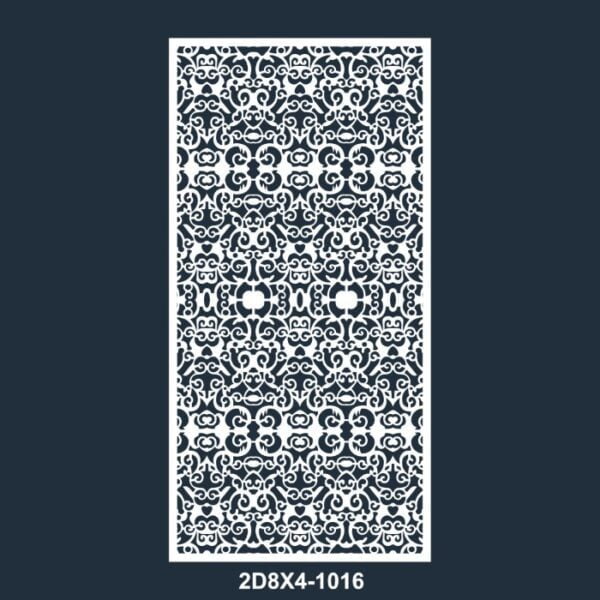 2D8X4-1016 2D Grill Vector DXF EPS Download CNC Jali Cutting Design Cut ...