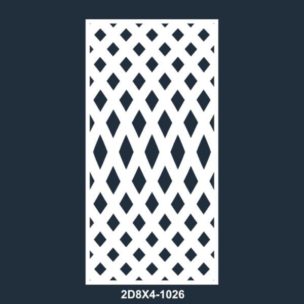 2D8X4-1026 2D Grill Vector DXF EPS Download CNC Jali Cutting Design Cut ...