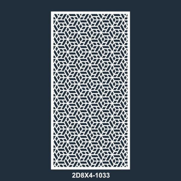 2D8X4-1033 2D Grill Vector DXF EPS Download CNC Jali Cutting Design Cut ...