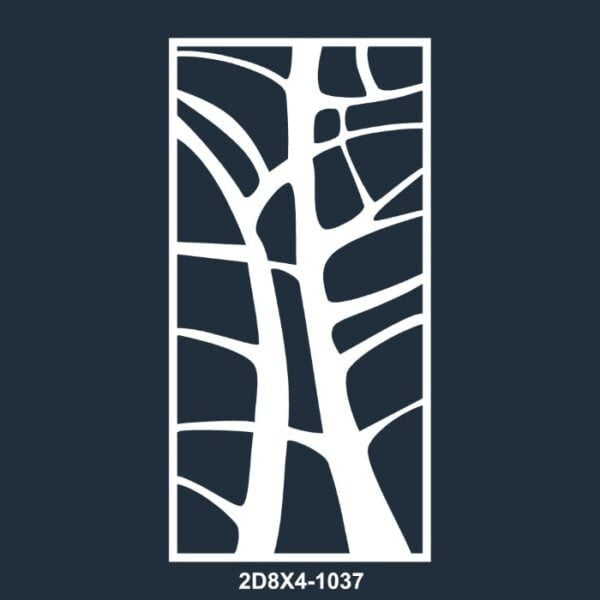 2D8X4-1037 2D Grill Vector DXF EPS Download CNC Jali Cutting Design Cut ...