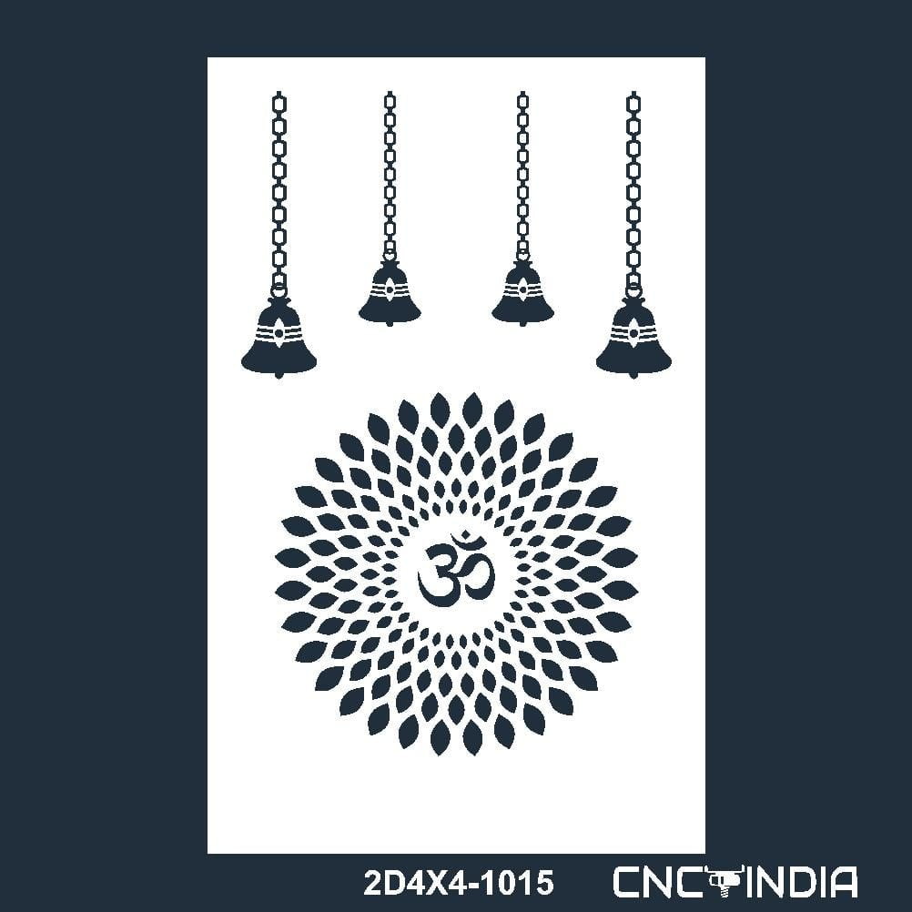 2DTMPLBG-1015 Temple Background Design CNC 2D Vector EPS DXF Download ...