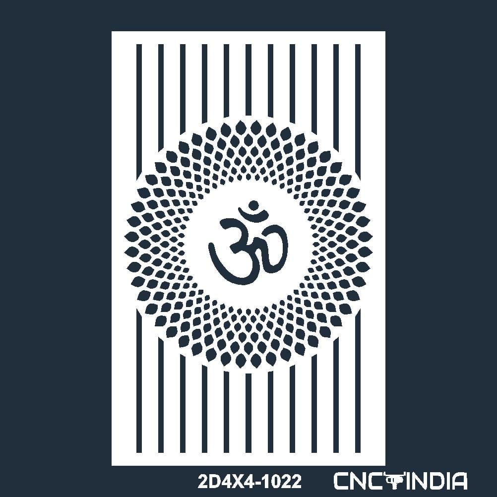 2DTMPLBG-1022 Temple Background Design CNC 2D Vector EPS DXF Download ...