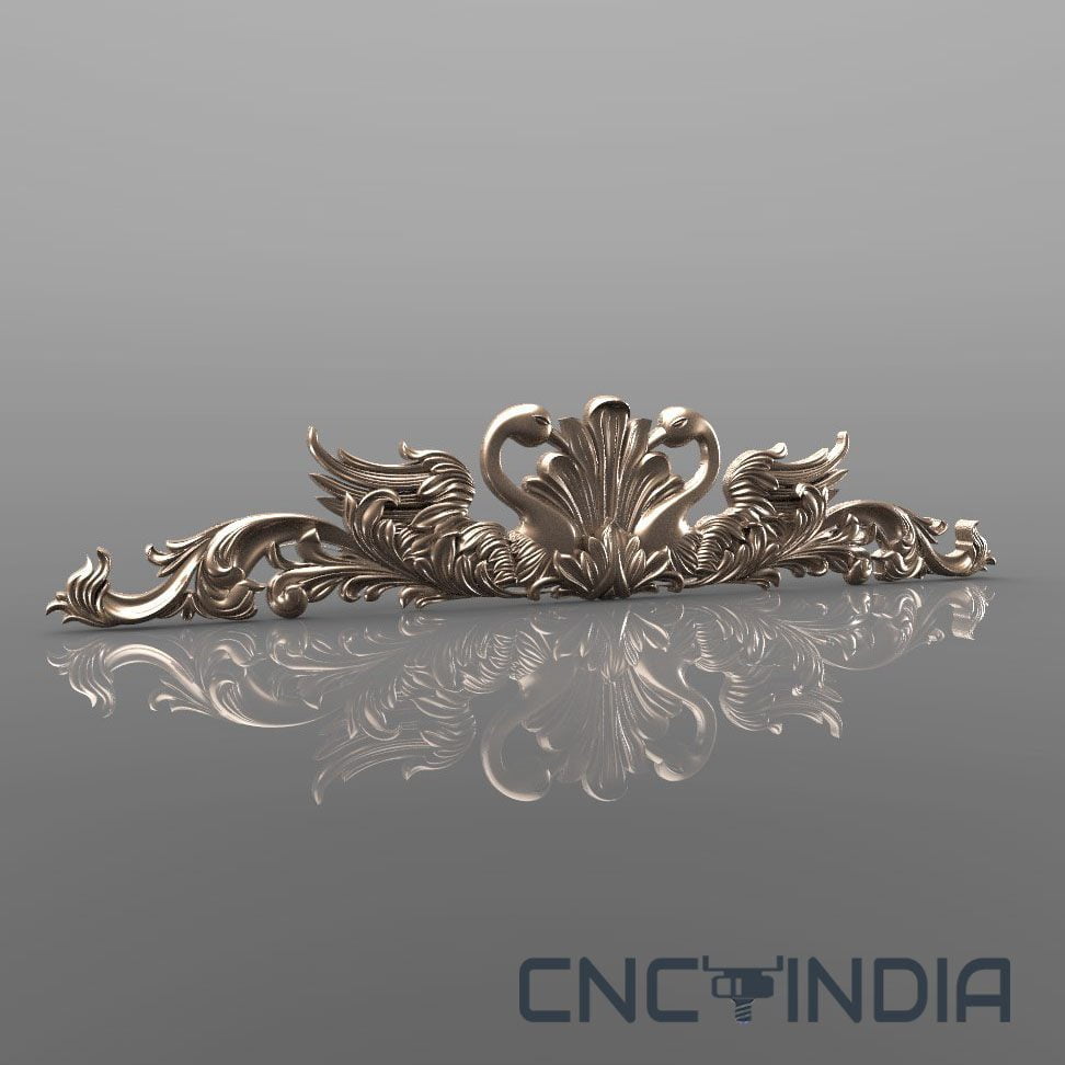 3DCWN-1003 3D Crown (Head Top) Model STL and Relief Download - CNC INDIA
