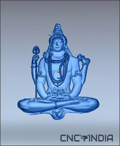 3DGOD-1057 GOD(Lord) Shivji (Bholenath)3D God CNC Model Artcam Relief ...