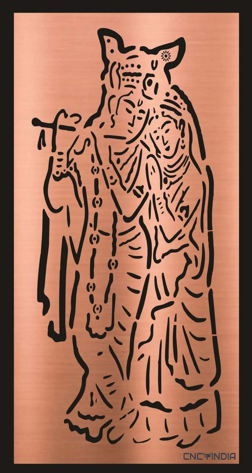 2DGOD-1012 Shri Radha Krishna Vector DXF EPS File Download - CNC INDIA