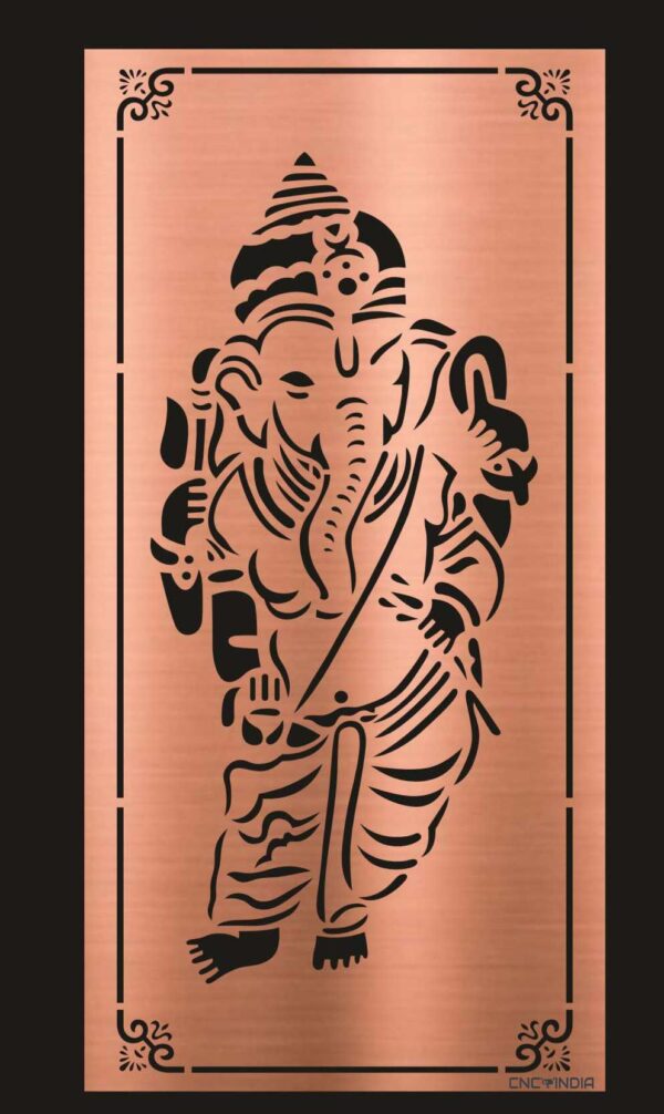 2DGOD-1034 Shree Ganesh Vector DXF EPS File Download - CNC INDIA