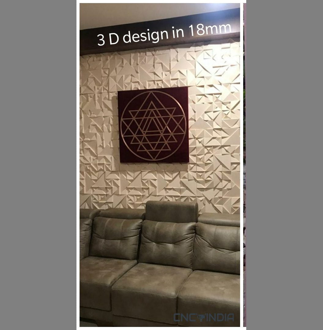 3DWP-2031 Wall Panel 3D Model 8×4 Size CNC Design Artcam File & STL 3D ...