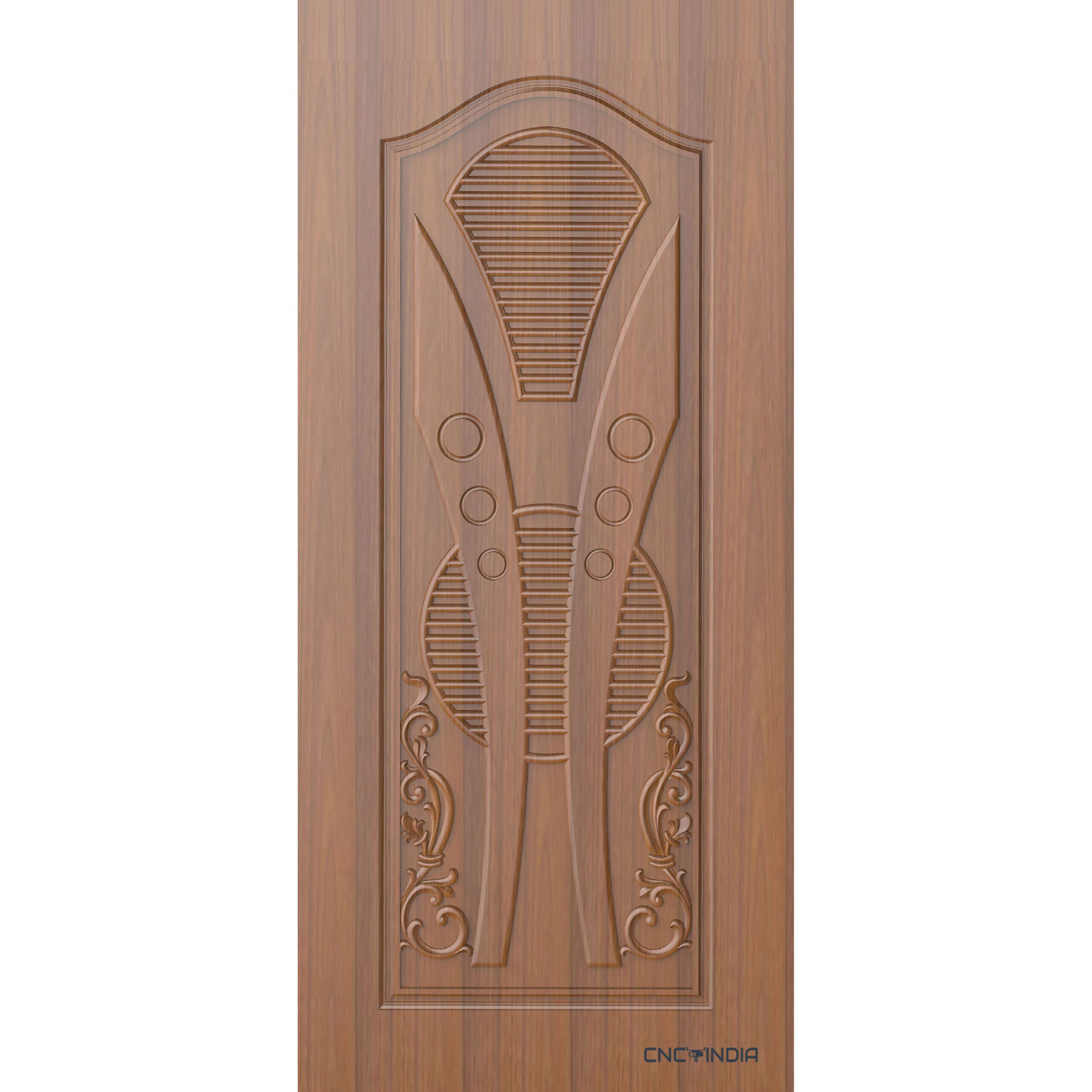 DRLTP1-1012 Latest Single Panel Door Single Door 3D Model Design Artcam ...