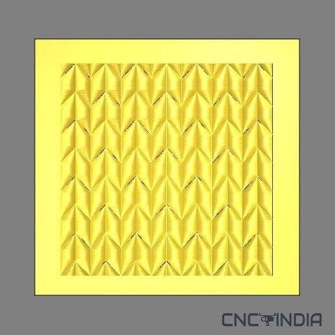 3DWP-2043 3D Wall Panel 3D Model 8×4 Size CNC Design Artcam File & STL ...