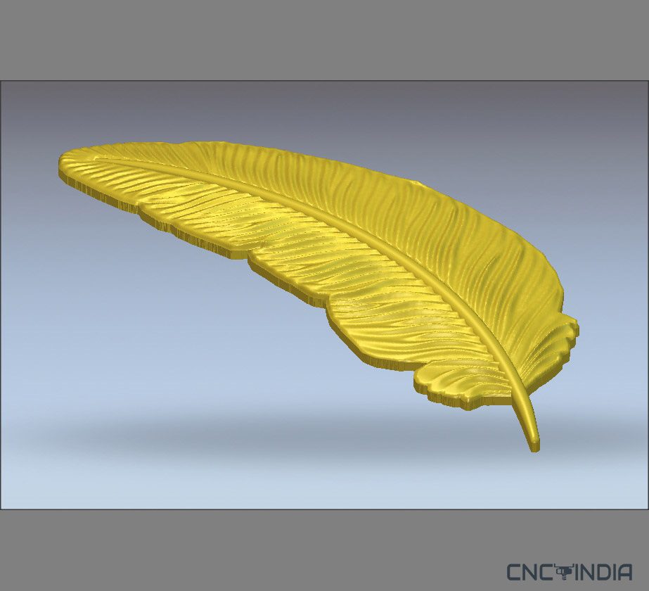 3DLFTR-1041 3D Leaf Pattern STL & Relief File Download - CNC INDIA