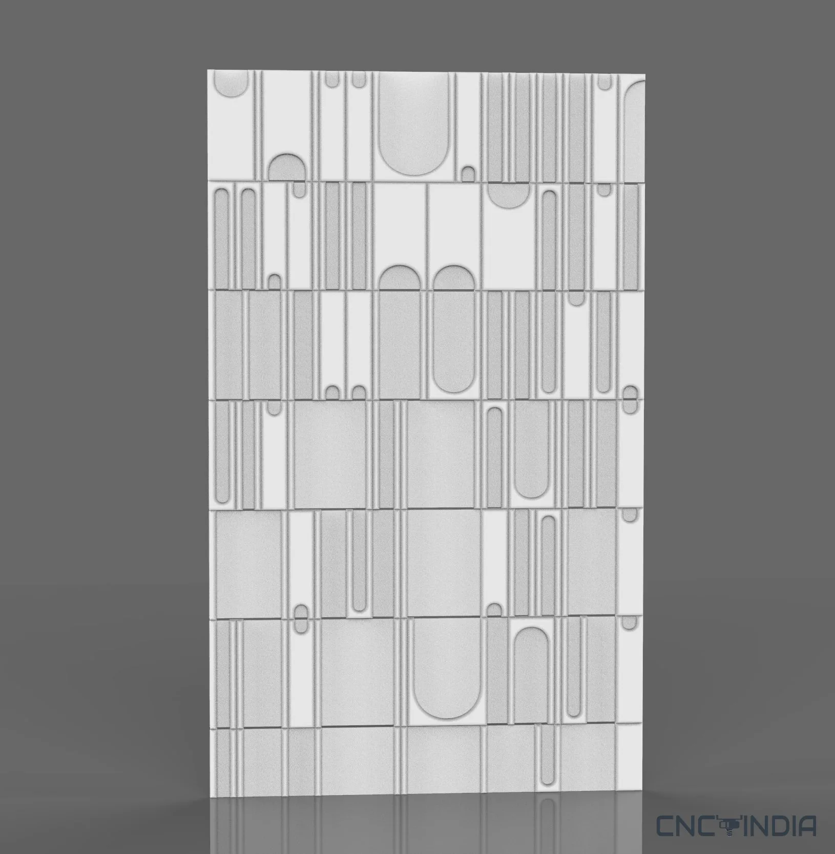 3DWD-1109 Wall Decor Waves Design CNC 3D Model Artcam Relief & STL File ...